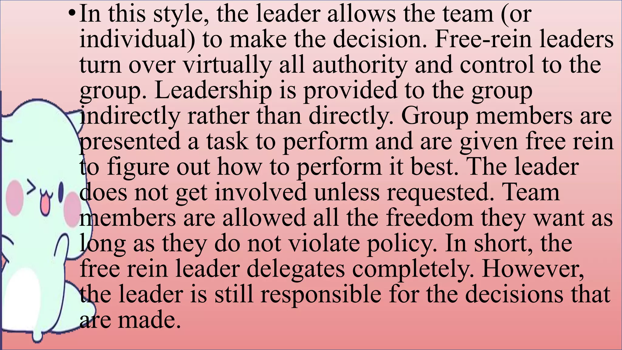 Leadership Style | PPTX