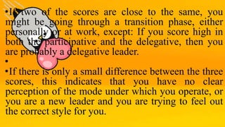 Leadership Style | PPTX