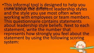 Leadership Style | PPTX