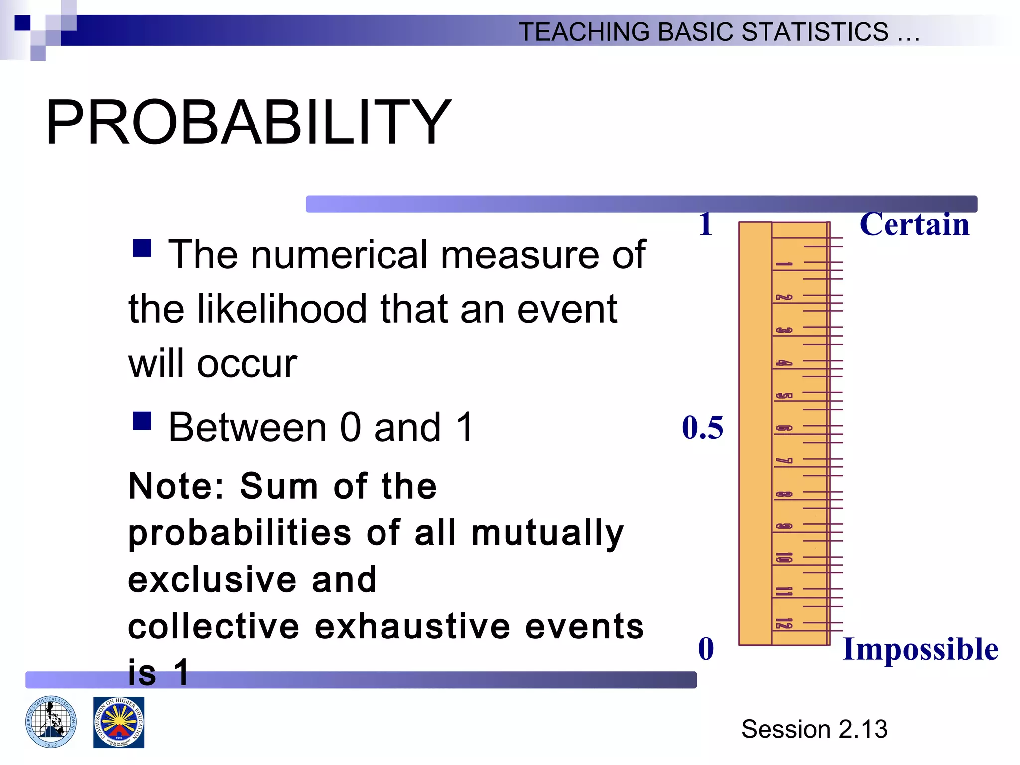 Introduction to Probability and Probability Distributions | PPT