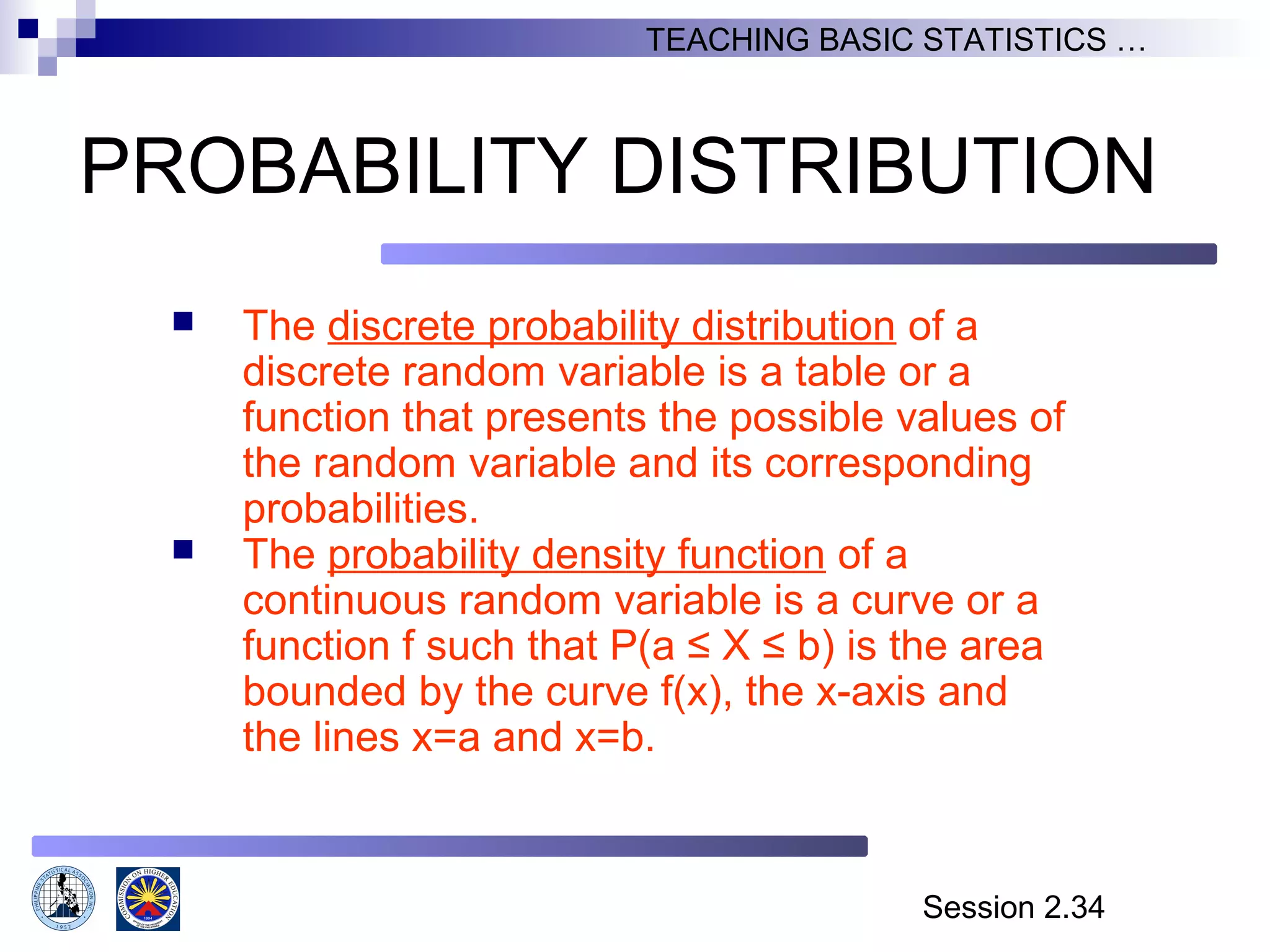 Introduction to Probability and Probability Distributions | PPT
