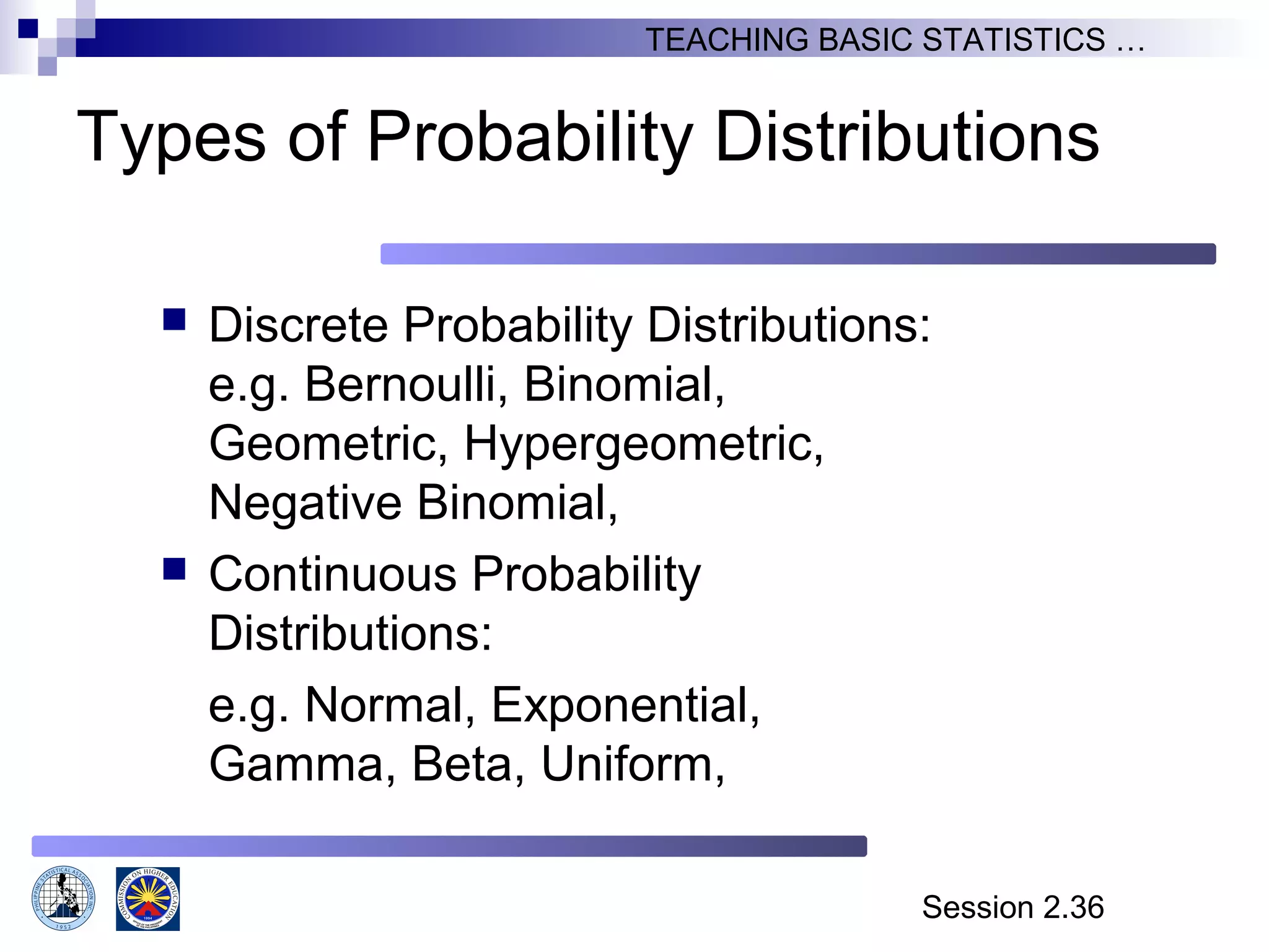 Introduction to Probability and Probability Distributions | PPT