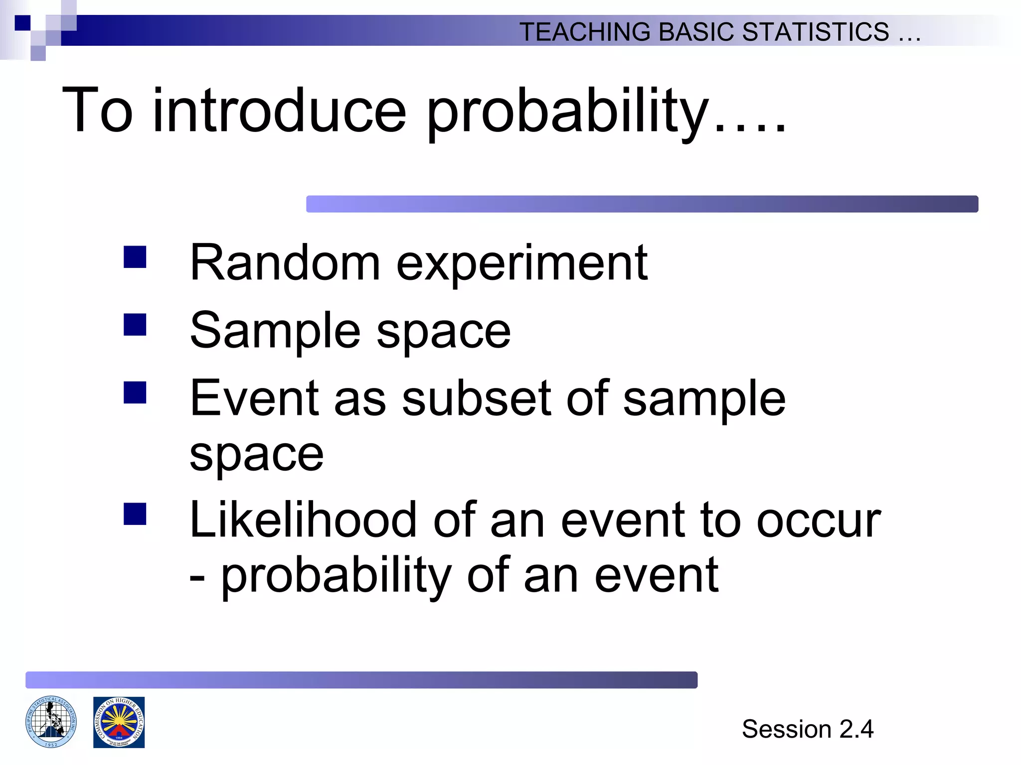 Introduction to Probability and Probability Distributions | PPT