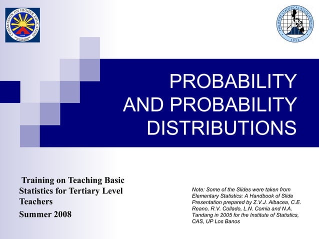 Introduction to Probability and Probability Distributions | PPT