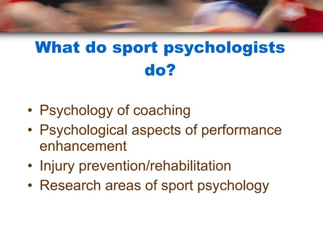Session 2 sport psychology | PPT