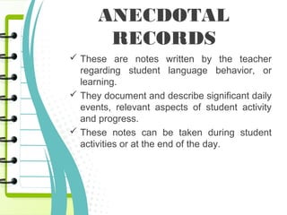 Types of language assessment | PPT