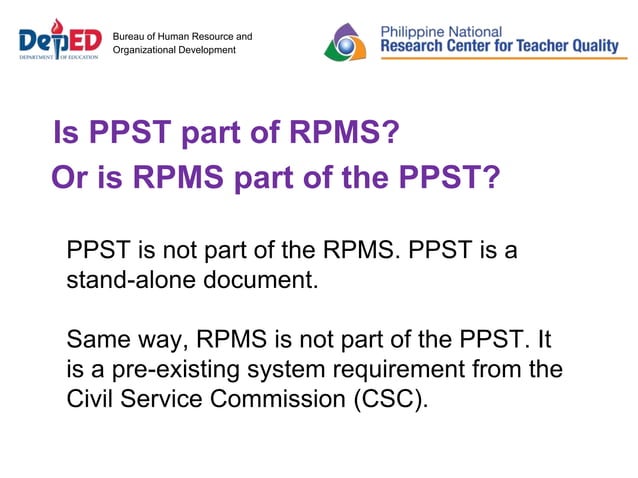 Session 2 Understanding the Role of the PPST in RPMS.pptx