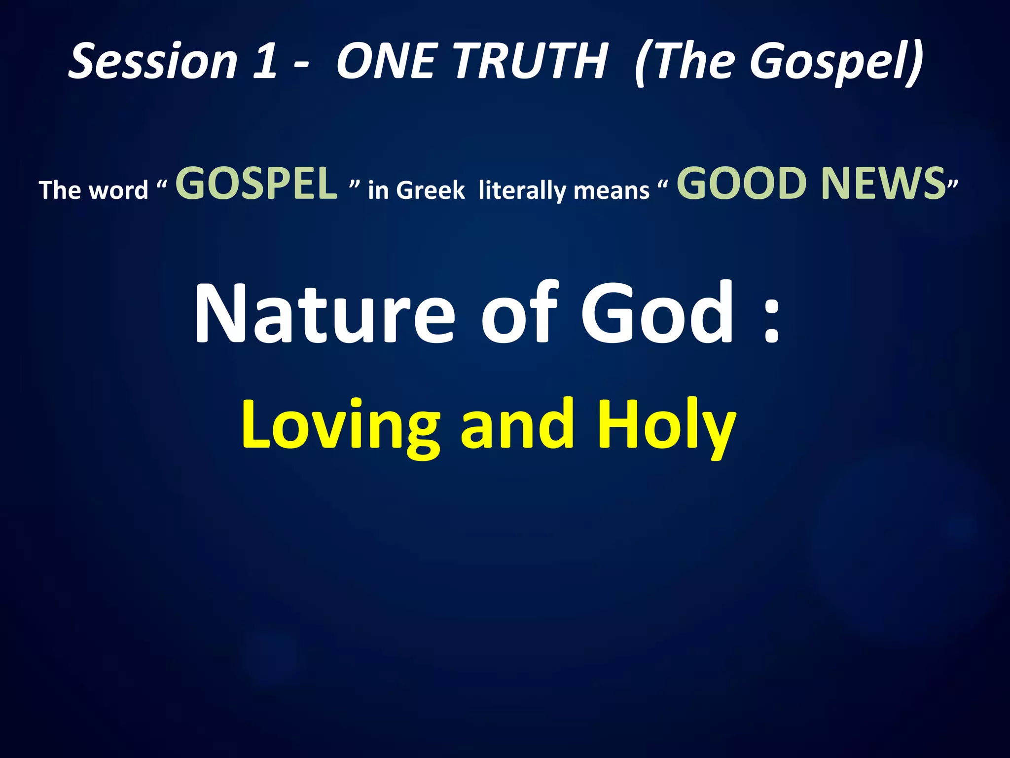 CCF GLC 1 Book 1_Session _One Proof - New life in Christ | PPT