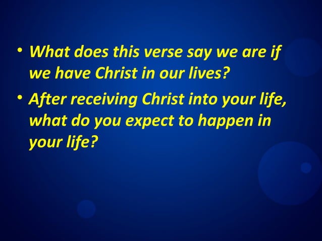 CCF GLC 1 Book 1_Session _One Proof - New life in Christ | PPT ...
