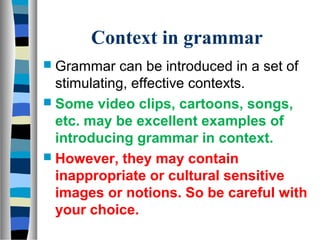 How to teach grammar- Dr. Ghobadirad | PPT