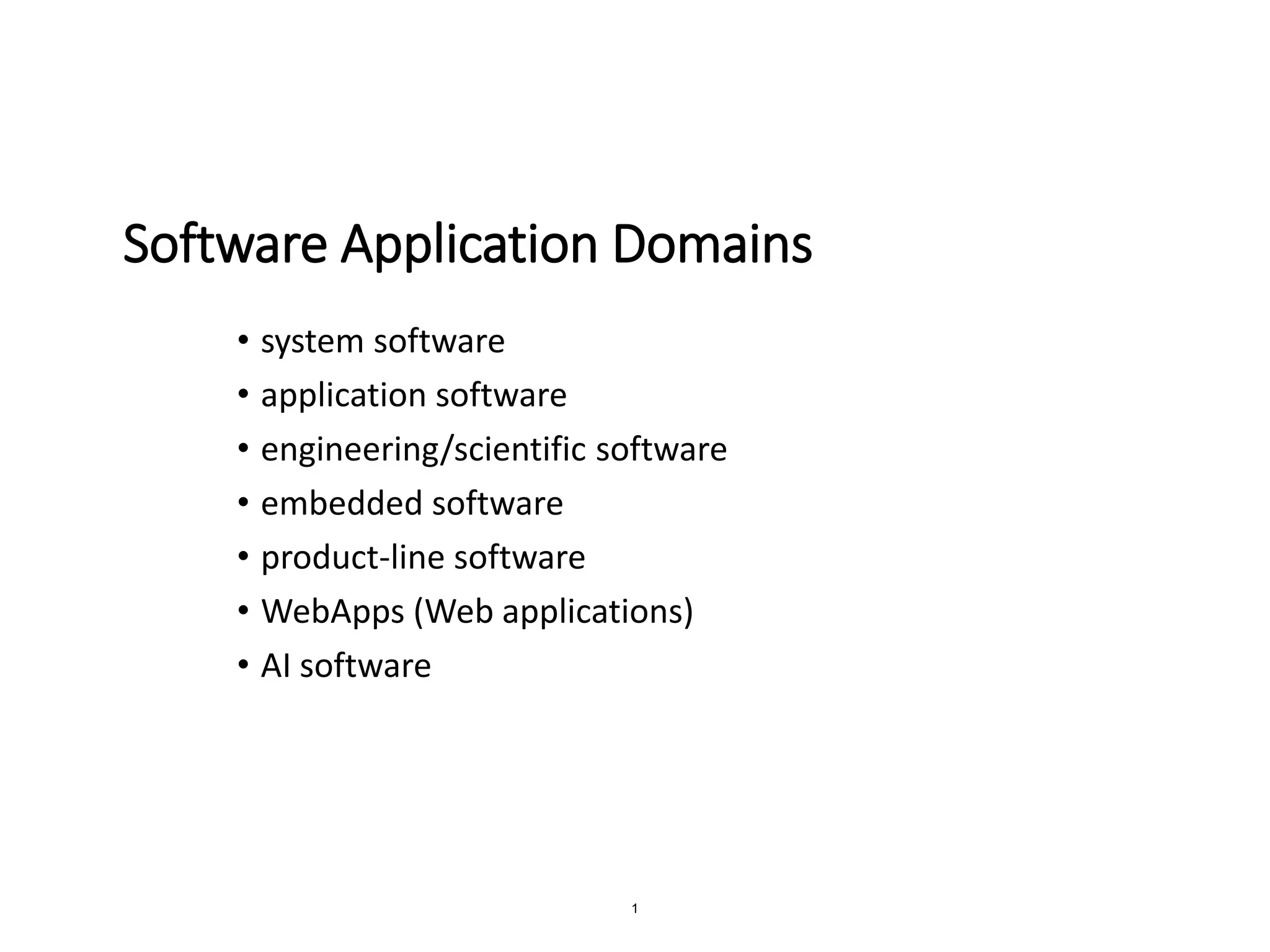 Software applications and challenges | PPTX | Computer Software and Applications | Computing