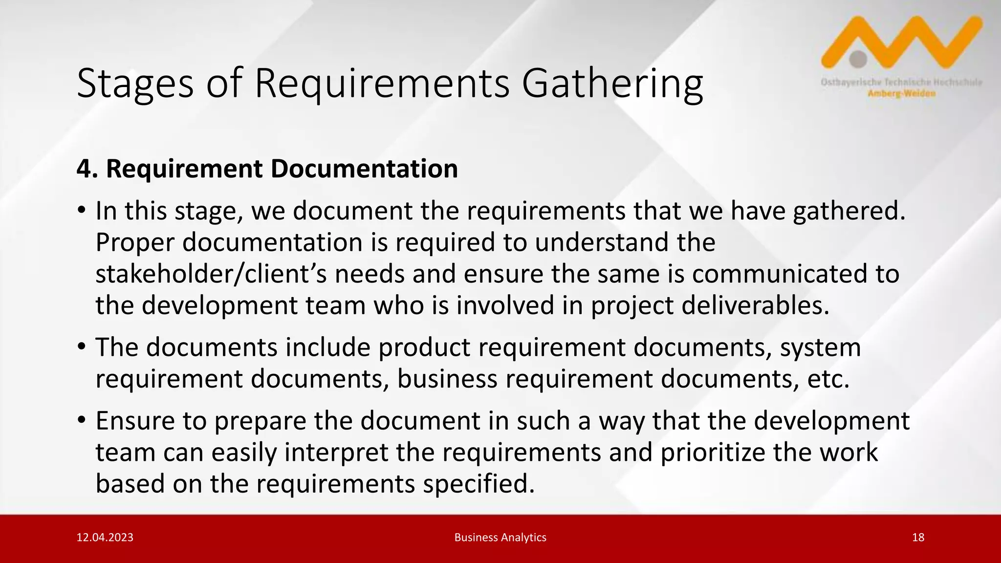 requirement gathering | PDF
