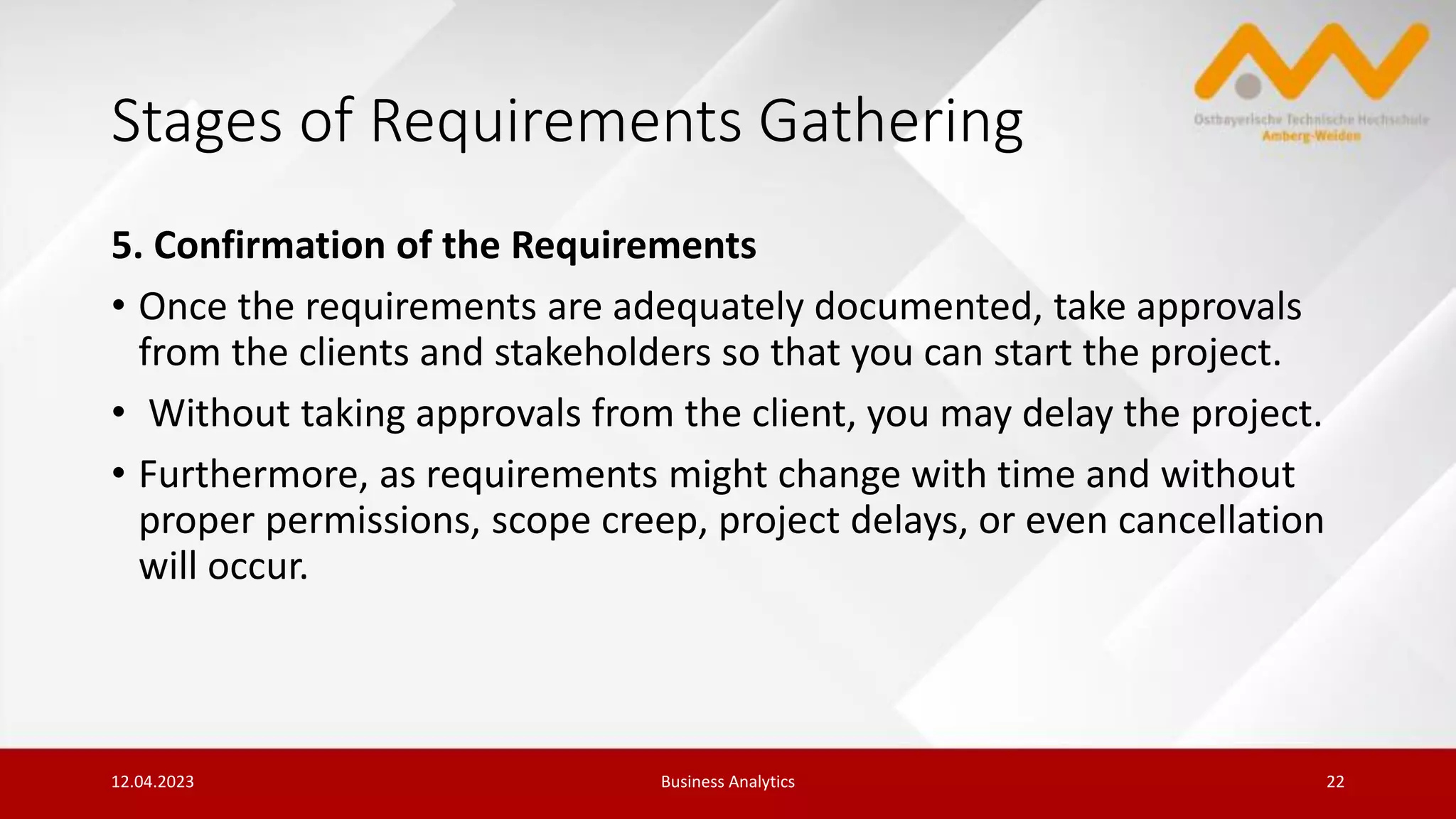 requirement gathering | PDF