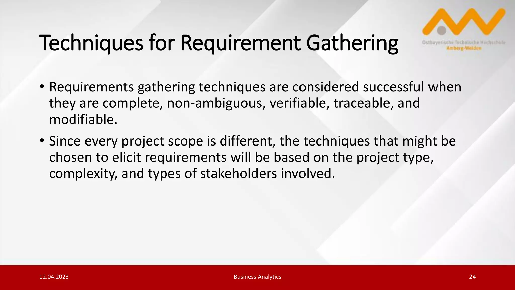 requirement gathering | PDF