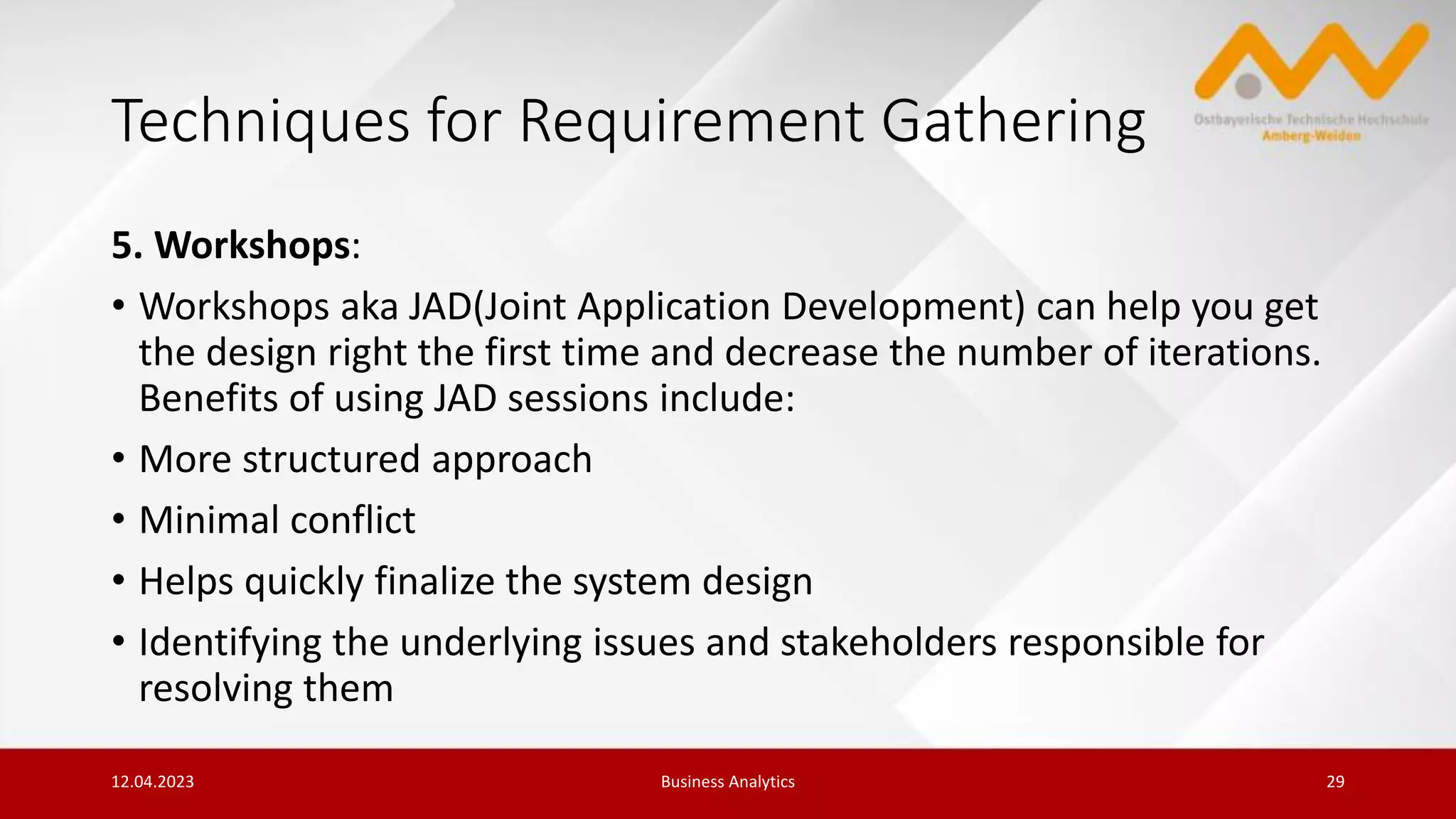 requirement gathering | PDF