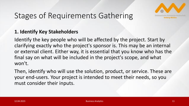 requirement gathering | PDF