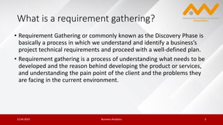requirement gathering | PDF