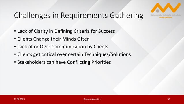requirement gathering | PDF