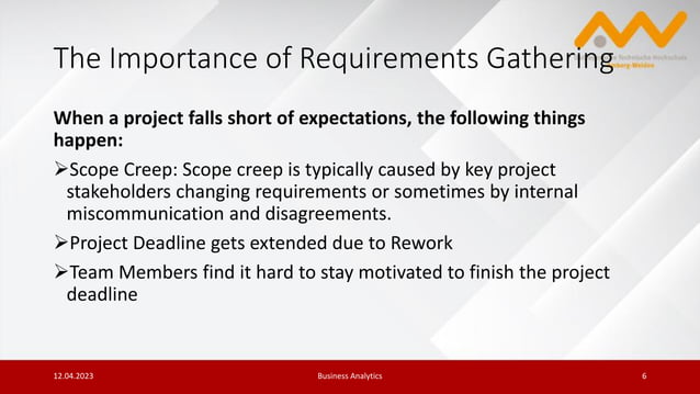 requirement gathering | PDF