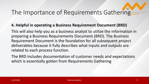 requirement gathering | PDF