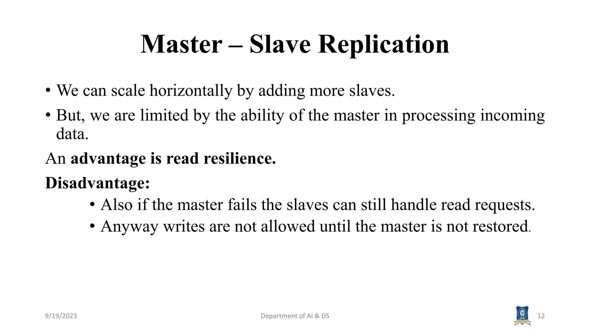 CCS334 BIG DATA ANALYTICS Session 3 Distributed models.pptx