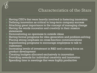 Level of entrepreneurial intensity in corporate entrepreneurship | PPTX