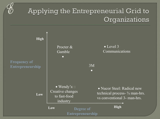 Level of entrepreneurial intensity in corporate entrepreneurship | PPTX