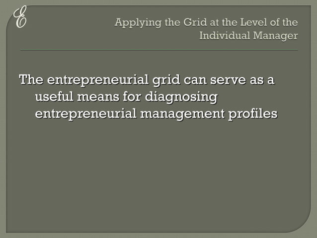 Level of entrepreneurial intensity in corporate entrepreneurship | PPTX