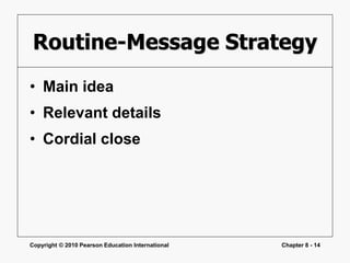 Writing routine and positive messages ppt | PPT