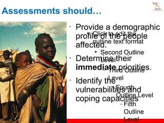 Session 3.4 emergency needs assessment | PDF | Educational Assessment ...