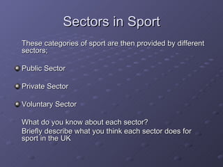 Session 3 6 - sectors + providers | PPT
