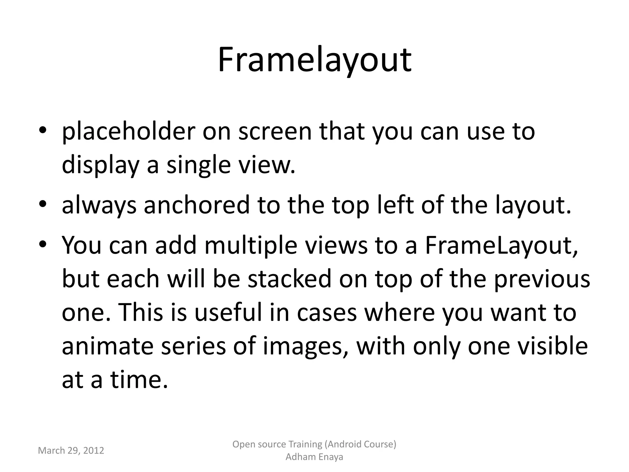 Session 3 android UI | PPTX