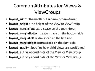 Session 3 android UI | PPTX
