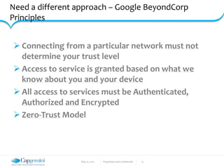 Overview of Google’s BeyondCorp Approach to Security | PPT