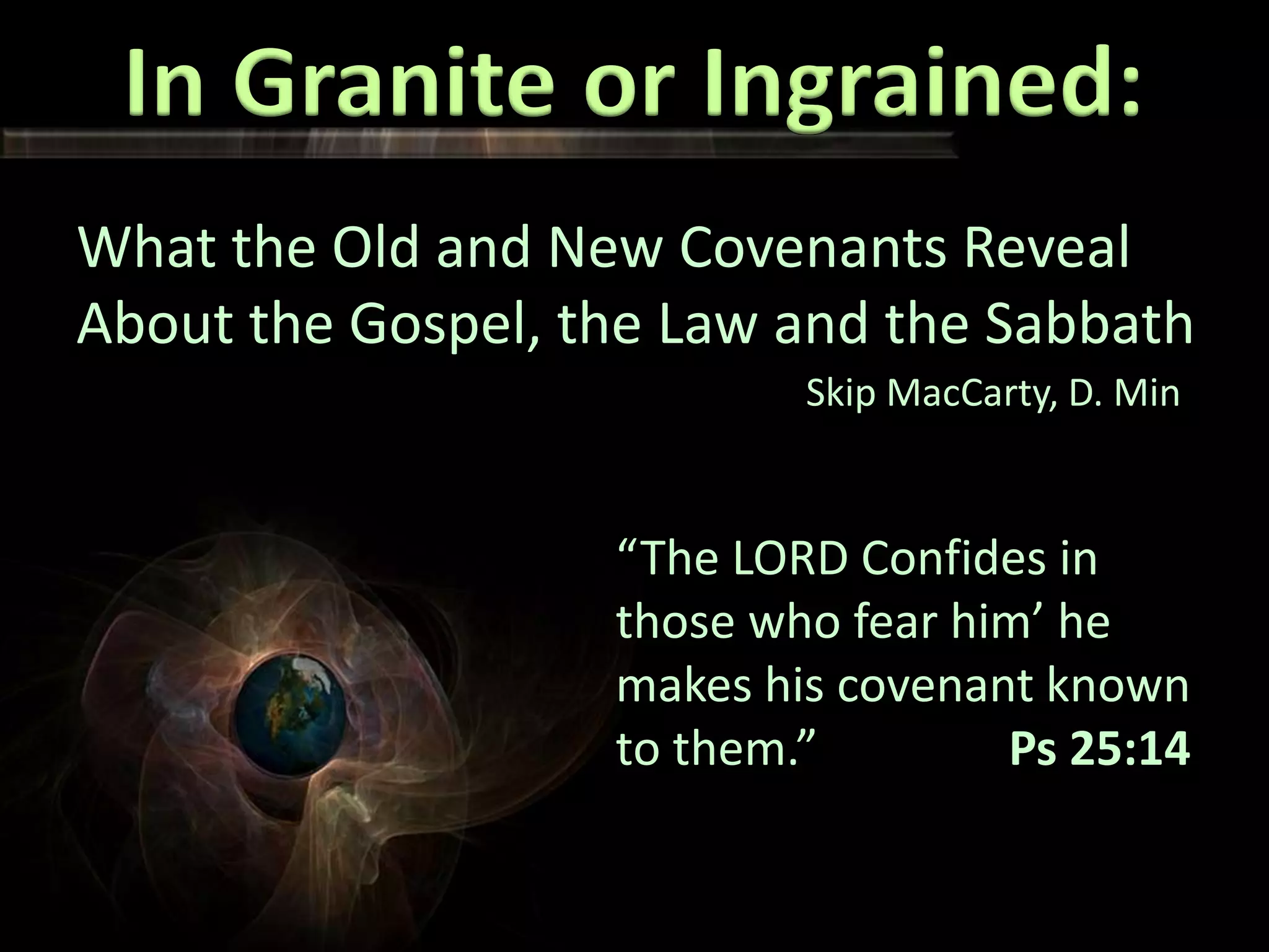 Everlasting Covenant: New Model | PPTX