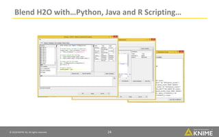 H2O Machine Learning with KNIME Analytics Platform - Christian Dietz - H2O AI World London | PPT