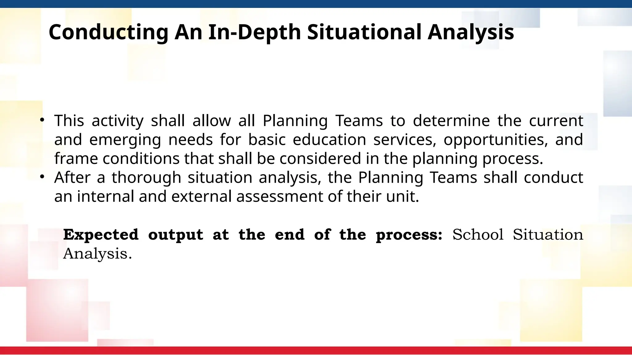 SESSION 3 - IN-DEPTH SITUATIONAL ANALYSIS.pptx