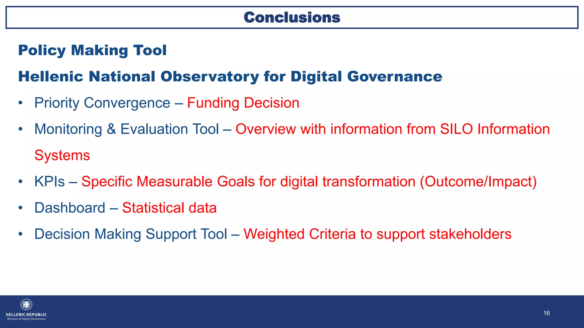 Hellenic National Observatory for Digital Governance | PDF