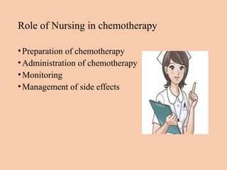 Session 3 - Role of a nurse in chemotherapy.pptx