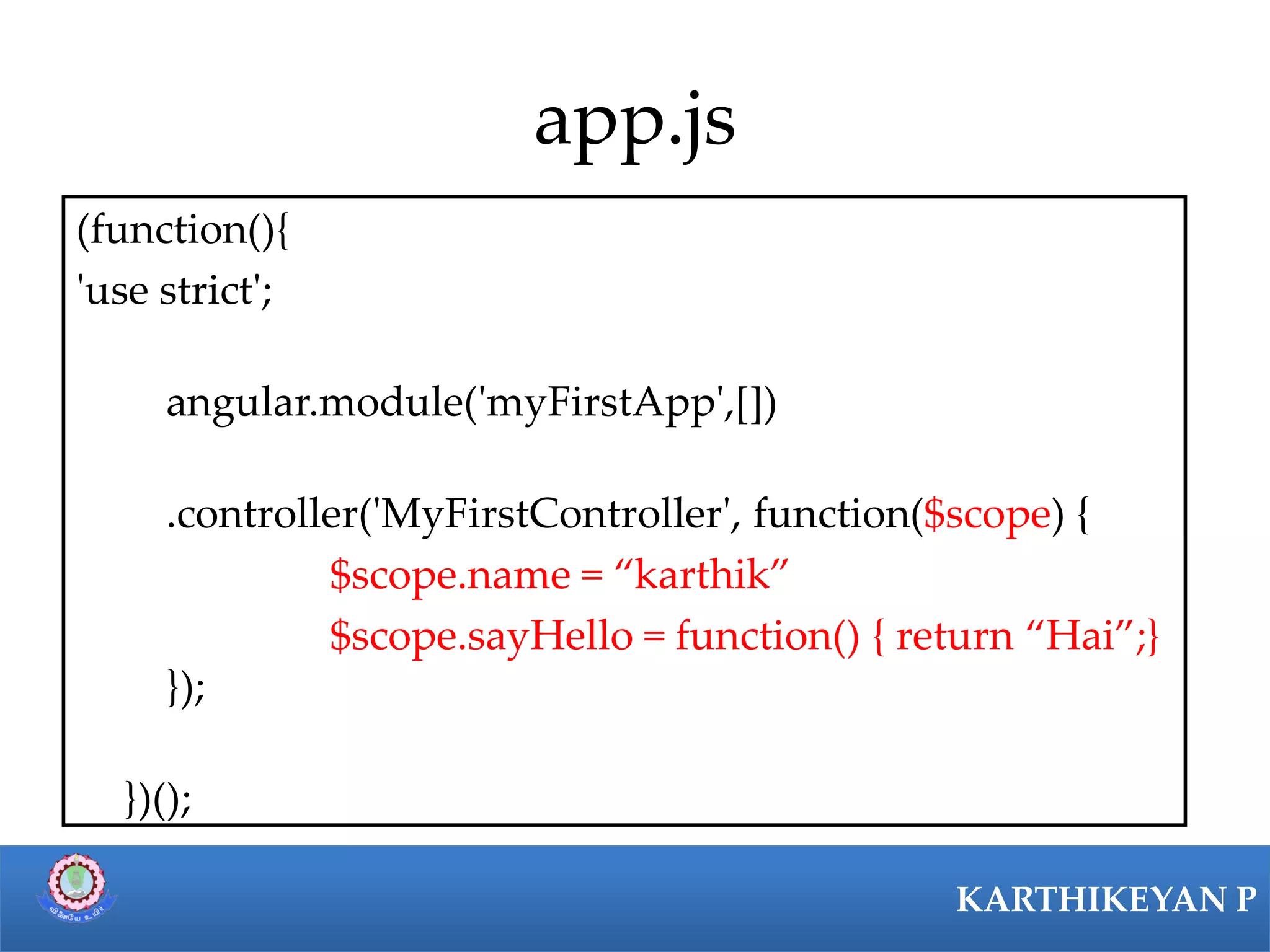 Web Tools Angular Js Ppt Free Download 
