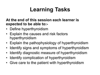 Session 30_ Nursing Care Of A Patient With Hyperthyroidism .ppt