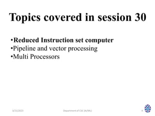 CS304PC:Computer Organization and Architecture Session 31 Multiprogramming.pptx | Free Download