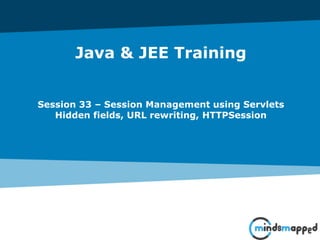 Session 33 - Session Management using other Techniques | PPTX | Web Design and HTML | Internet