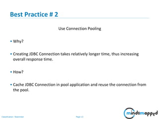 Session 34 - JDBC Best Practices, Introduction to Design Patterns | PPT