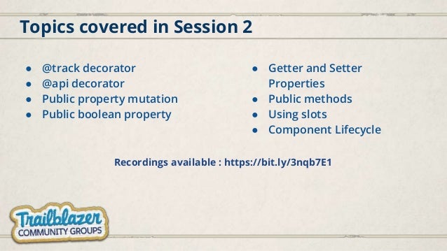 Session 3/5 component communication using events | PPTX