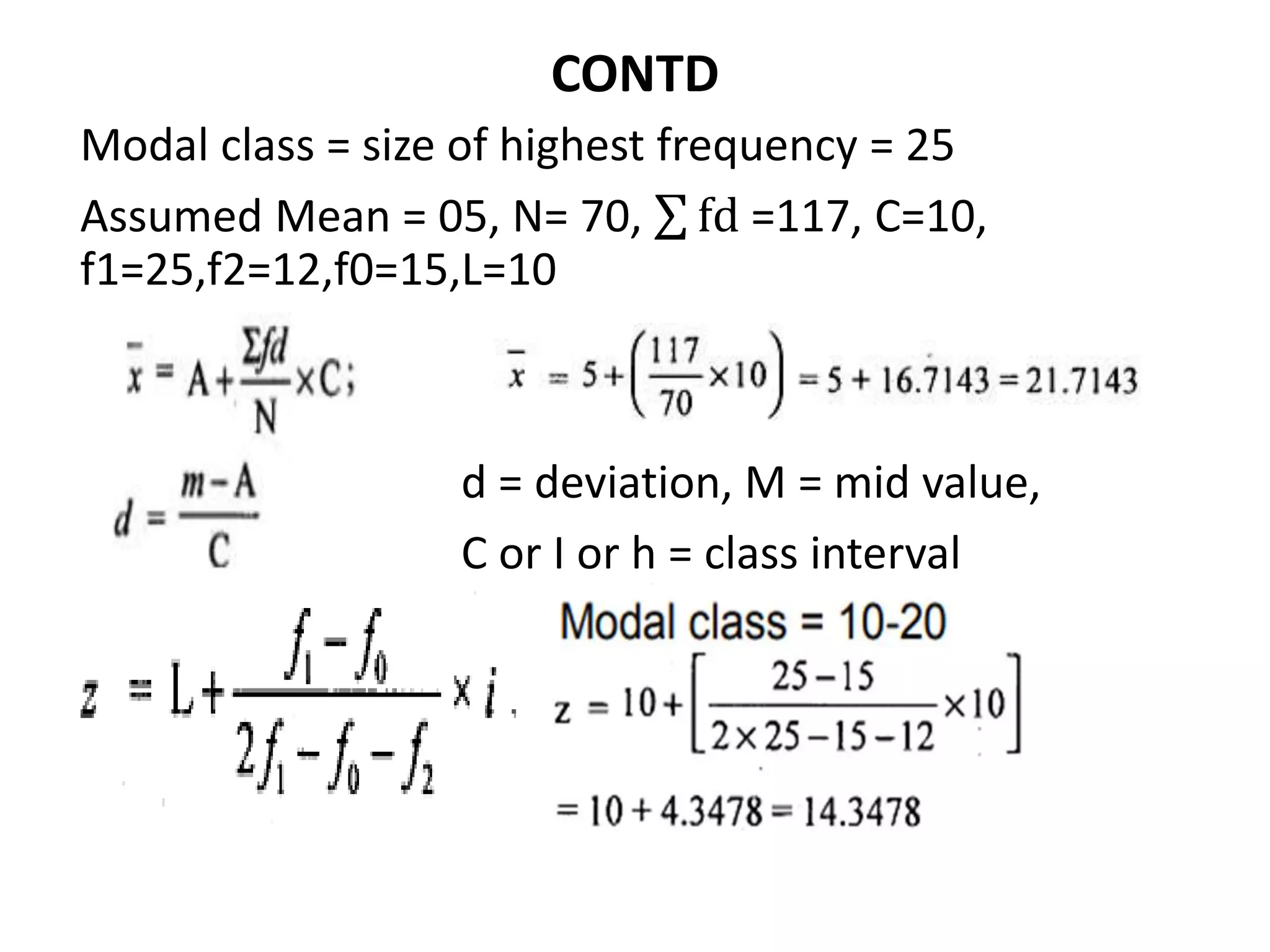 Mean, median & mode 2 | PPTX