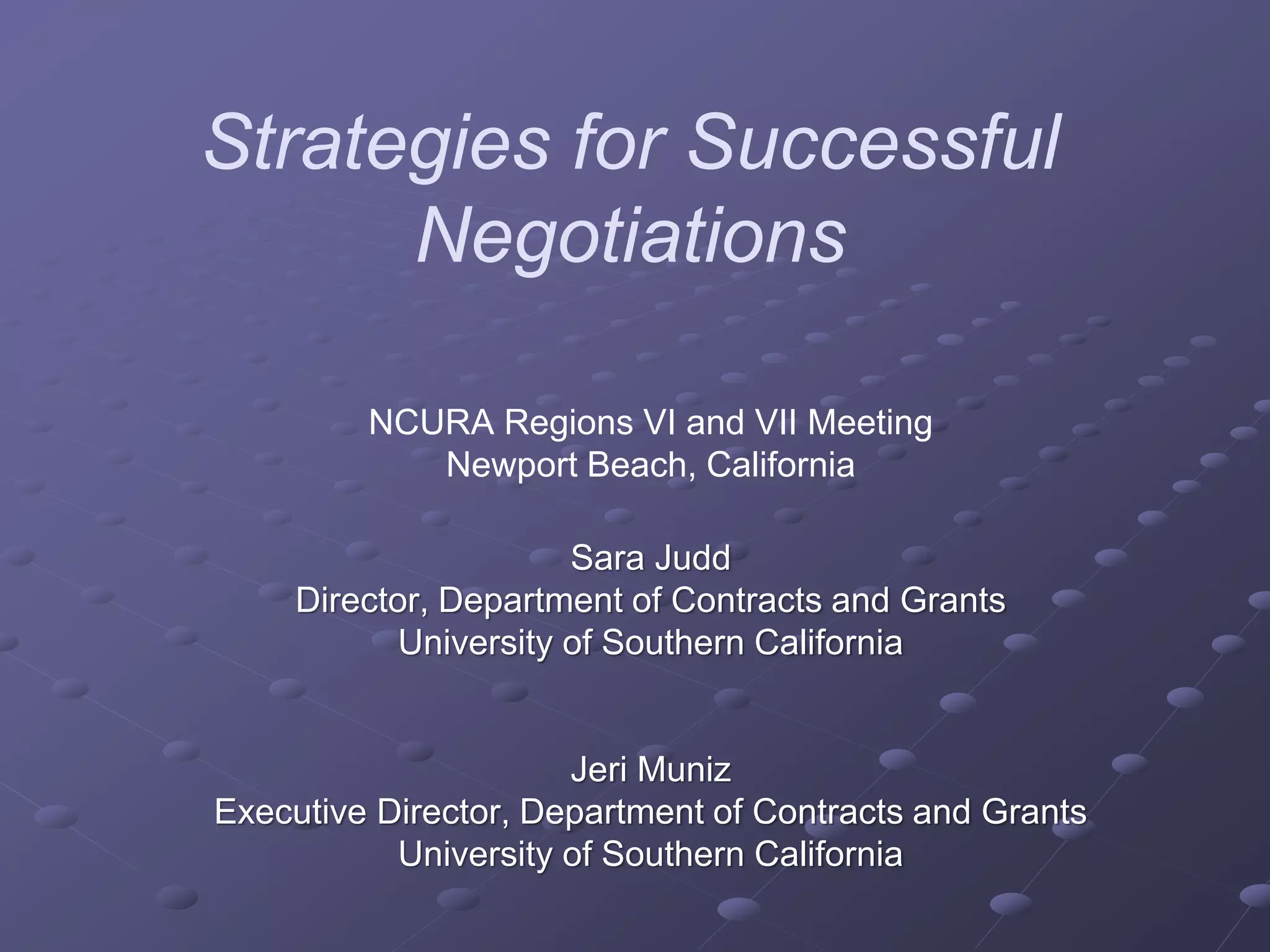 Session 37 - Negotiation Strategy.ppt