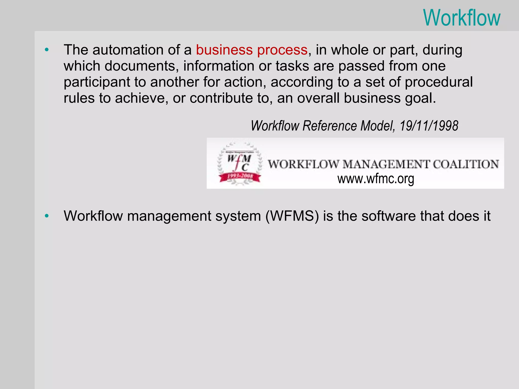 Session 37 - Intro to Workflows, API's and semantics | PPT