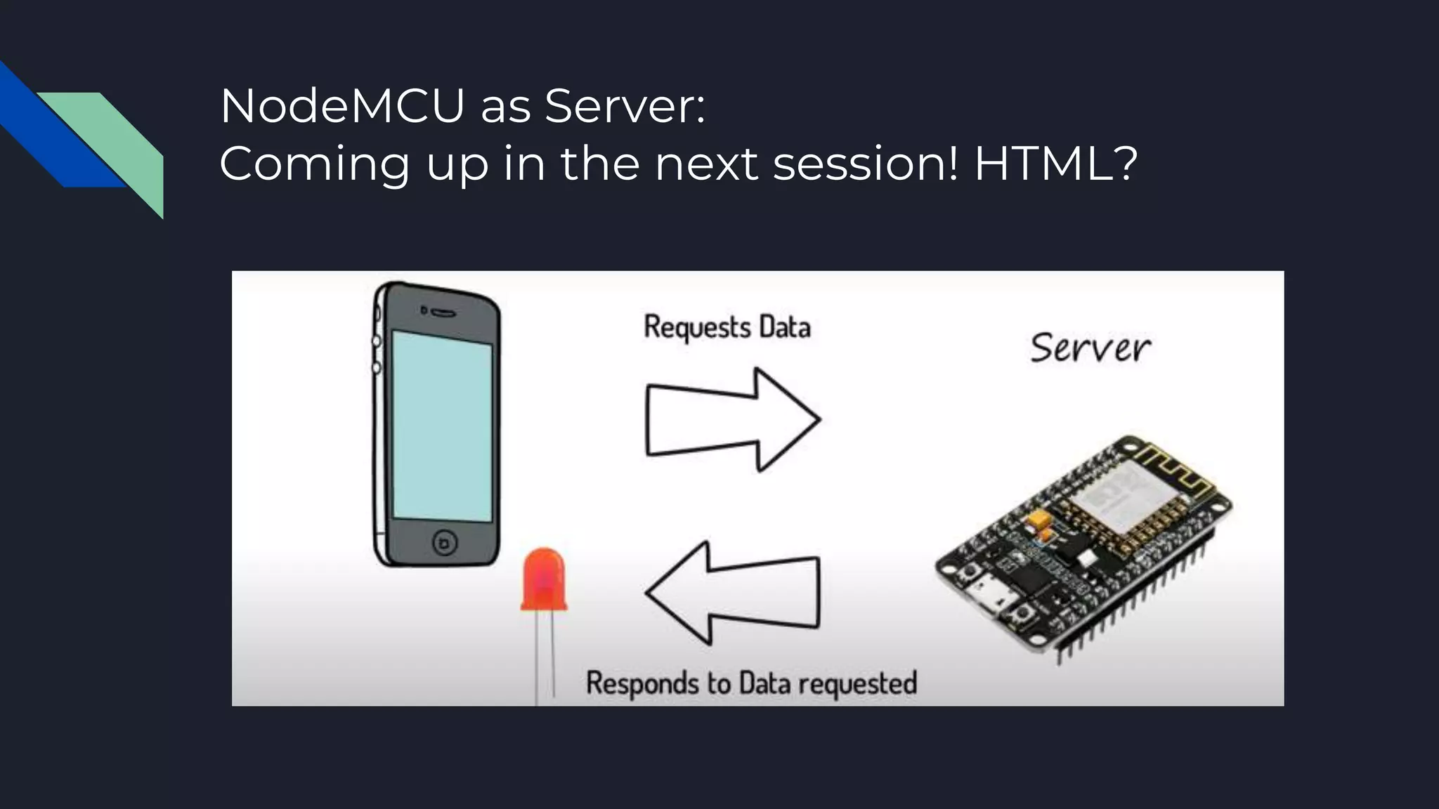 Getting Started with the NodeMCU- Access Point and Station (By Akshet Patel) | PPTX