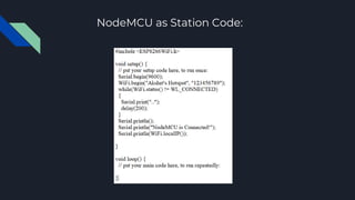 Getting Started with the NodeMCU- Access Point and Station (By Akshet ...